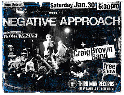 MOTORCITYBLOG: SHOW REVIEW: Negative Approach live at Third Man Records ...