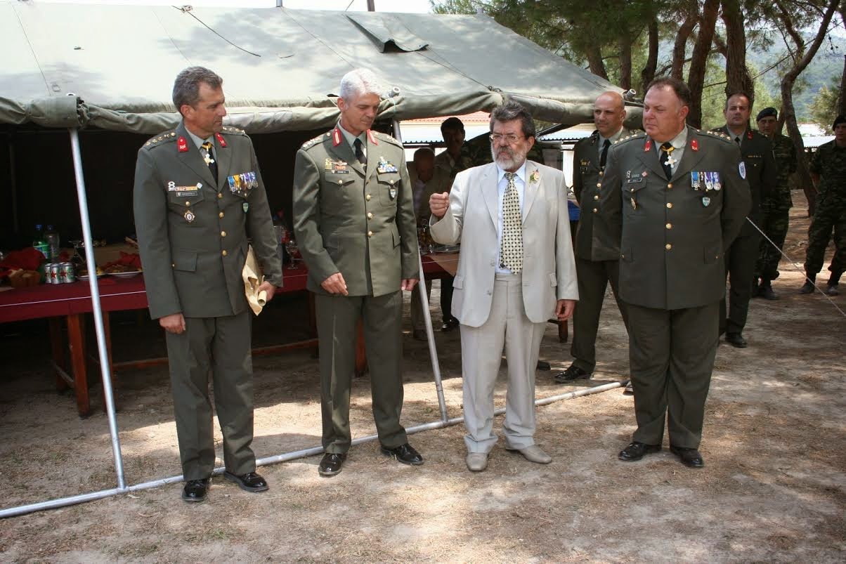 Τελετή αλλαγής διοικήσεως της 22ης Διοίκησης Ταγμάτων Εθνοφυλακής ...