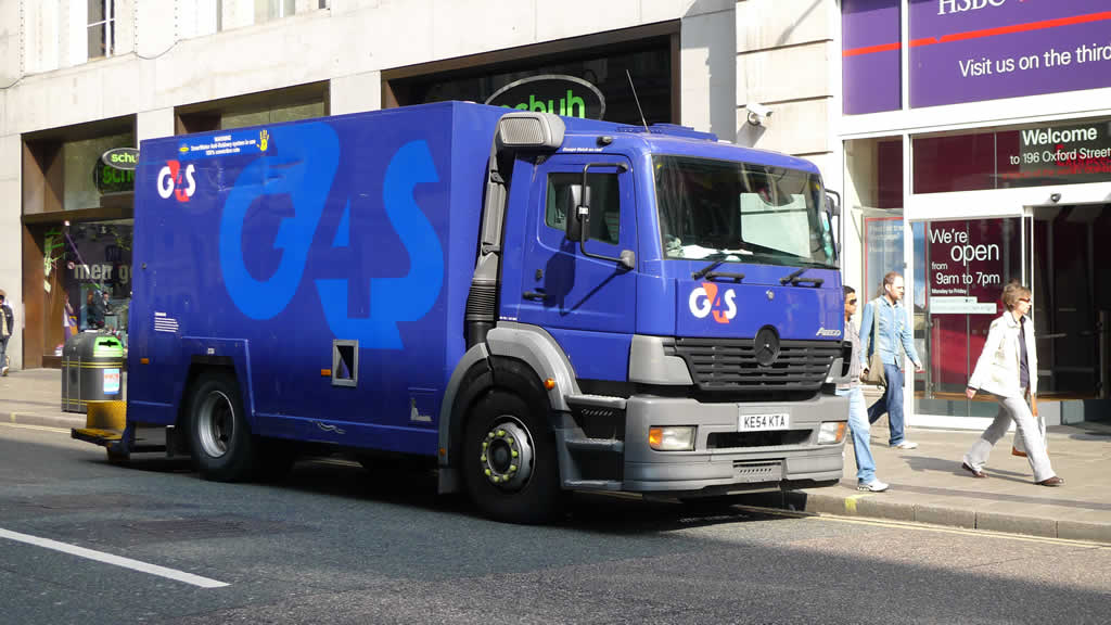 Gsg9 1/87 Unité spéciale: Cash and Valuables transport G4S - England ...