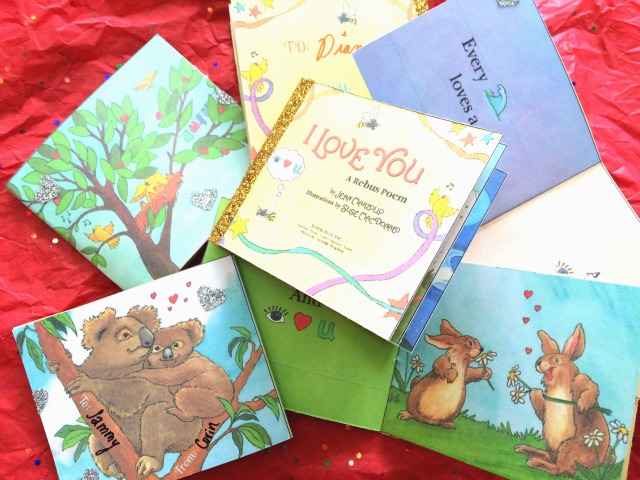 All Paths Lead to Wonderland: DIY Mini Children's Book Valentines