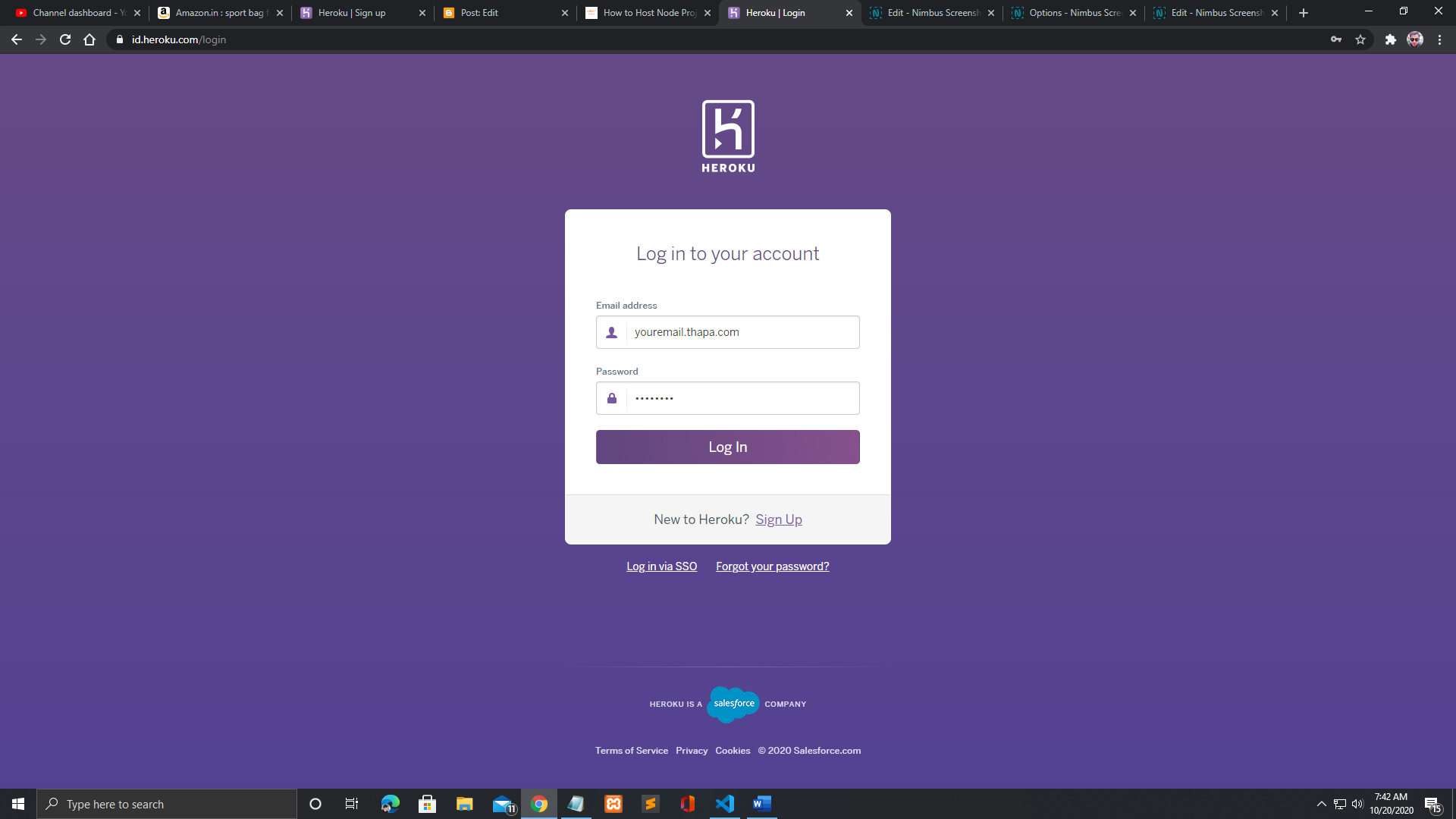 How To Host Node Project In Heroku For Free In 2020 Thapatechnical 4250