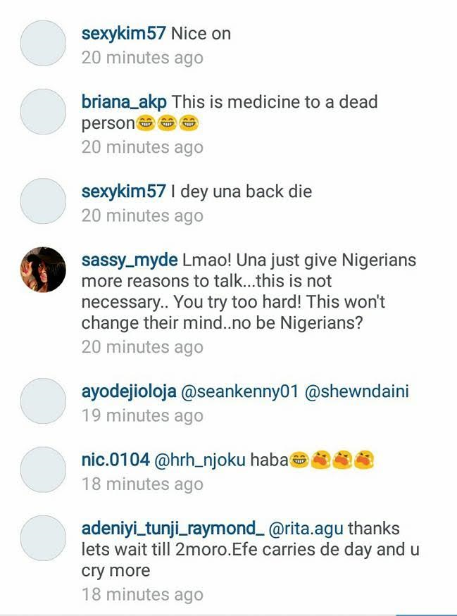BBN: Nigerians slam TBoss sister for reciting the National Anthem to ...