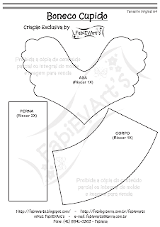 .: Molde Grátis cupido (Créditos FabiEvart's)