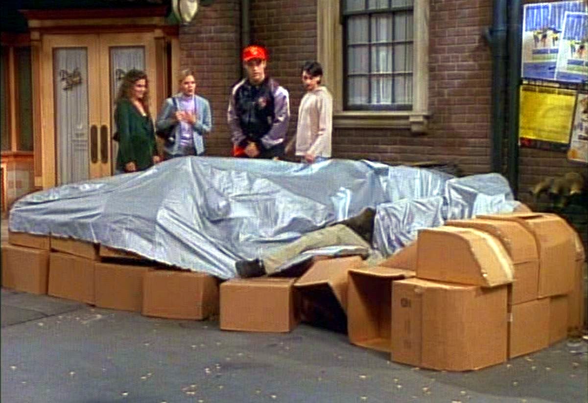 Just A Car Guy: Joey's Porsche on friends