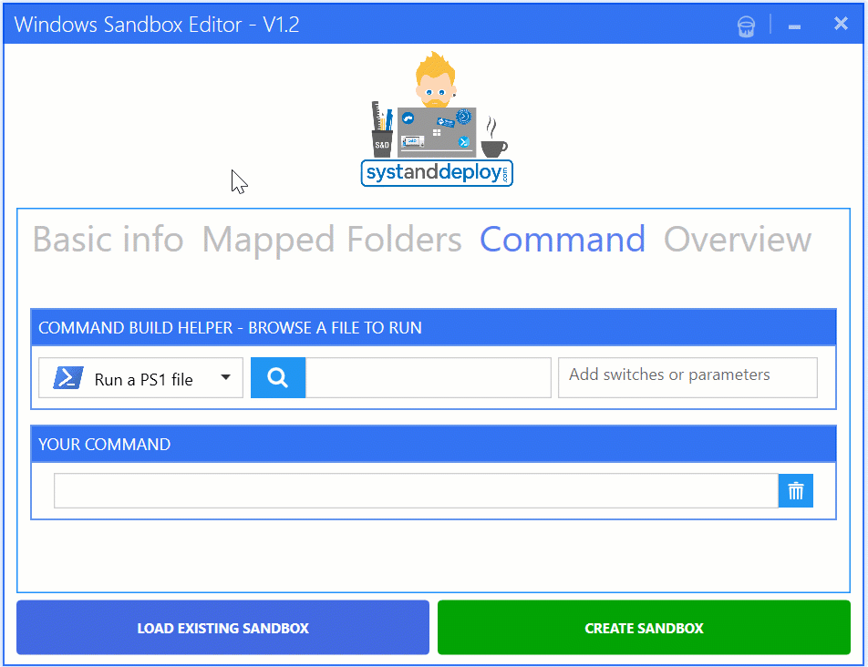 Windows Sandbox Editor: a quick way to create or load Sandbox files ...