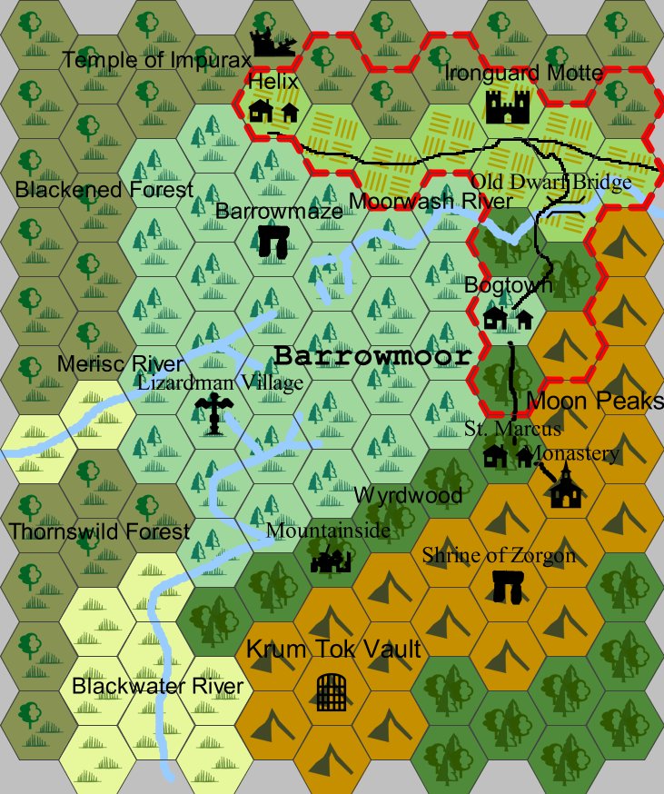 Den of the Lizard King: Barrowmaze ACKSified!