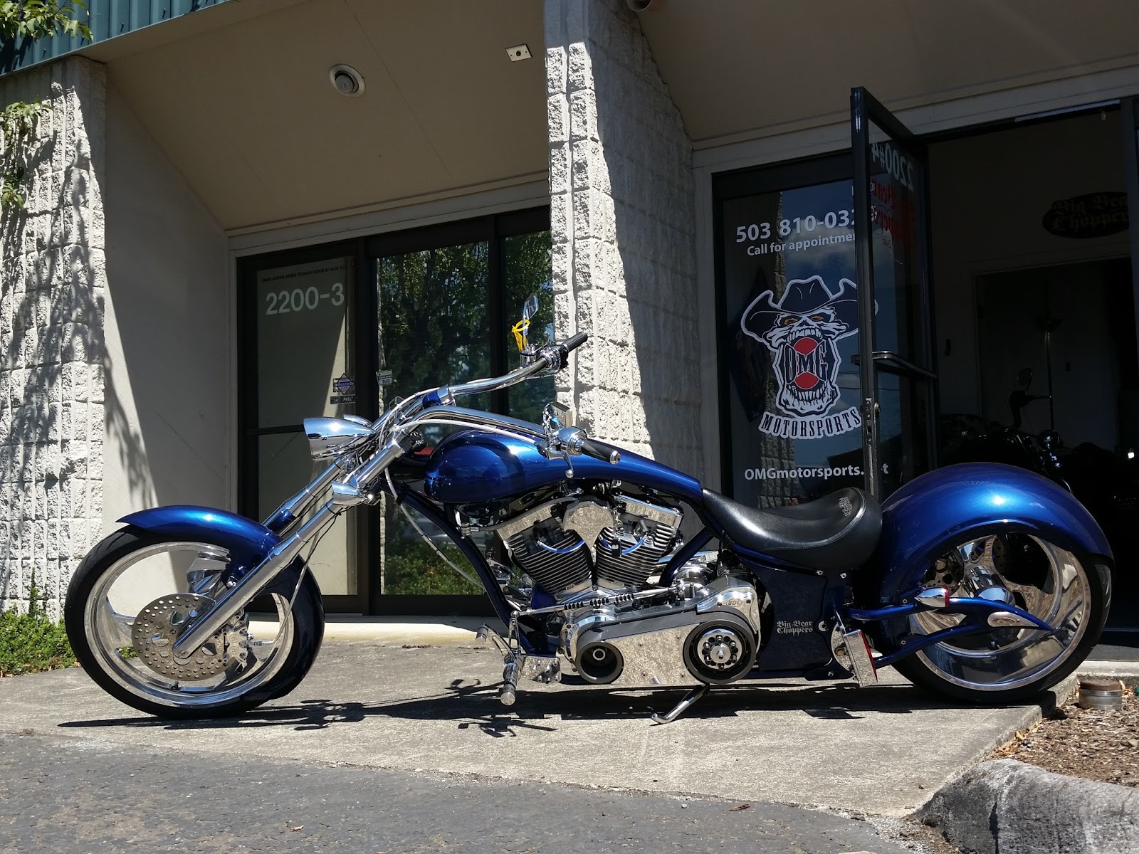 OMG Motorsports: 2007 BIG BEAR PRO STREET *THE SLED* CHOPPER 5009 MI ...