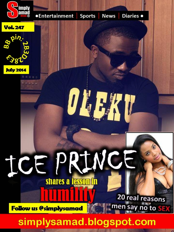 Ice Prince Shares a Lesson in Humility