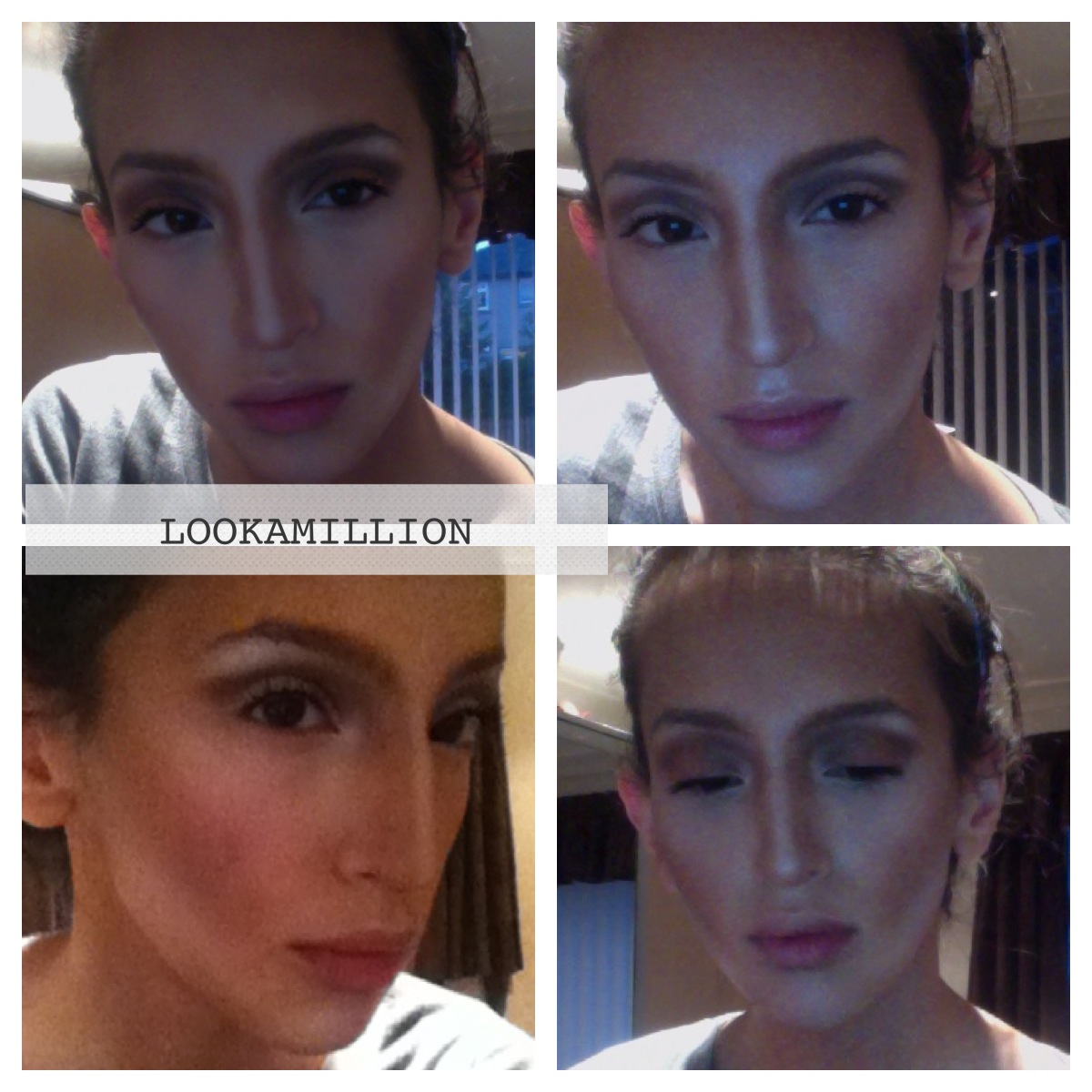 LOOKAMILLION : Extreme contouring look and how to contour!