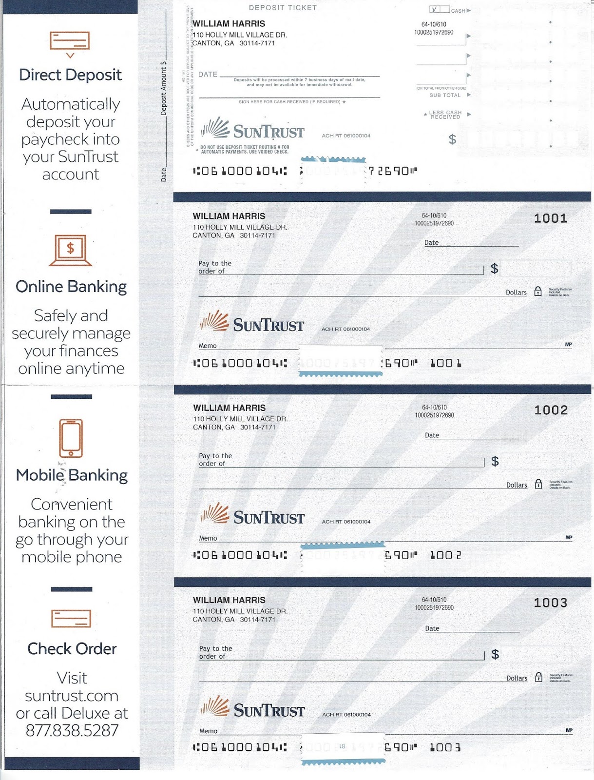 Sun Trust Bank Sucks