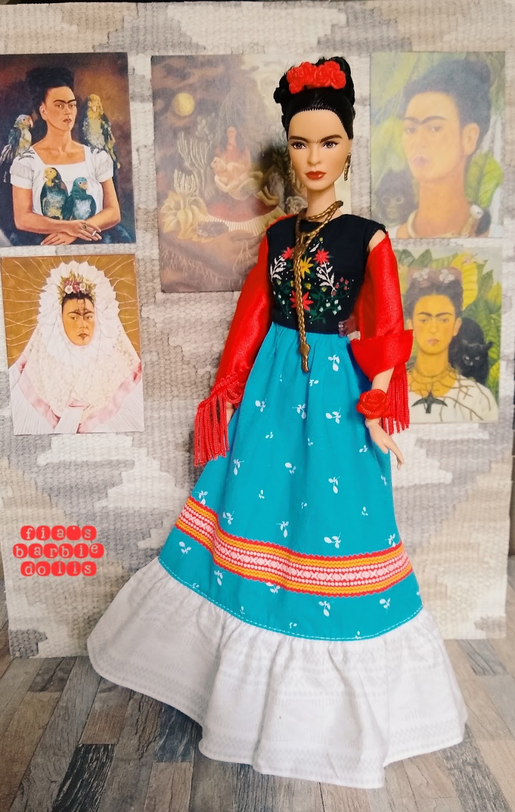 Fia's Barbie Dolls ...: Barbie® Inspiring Women™ Series Frida Kahlo Doll