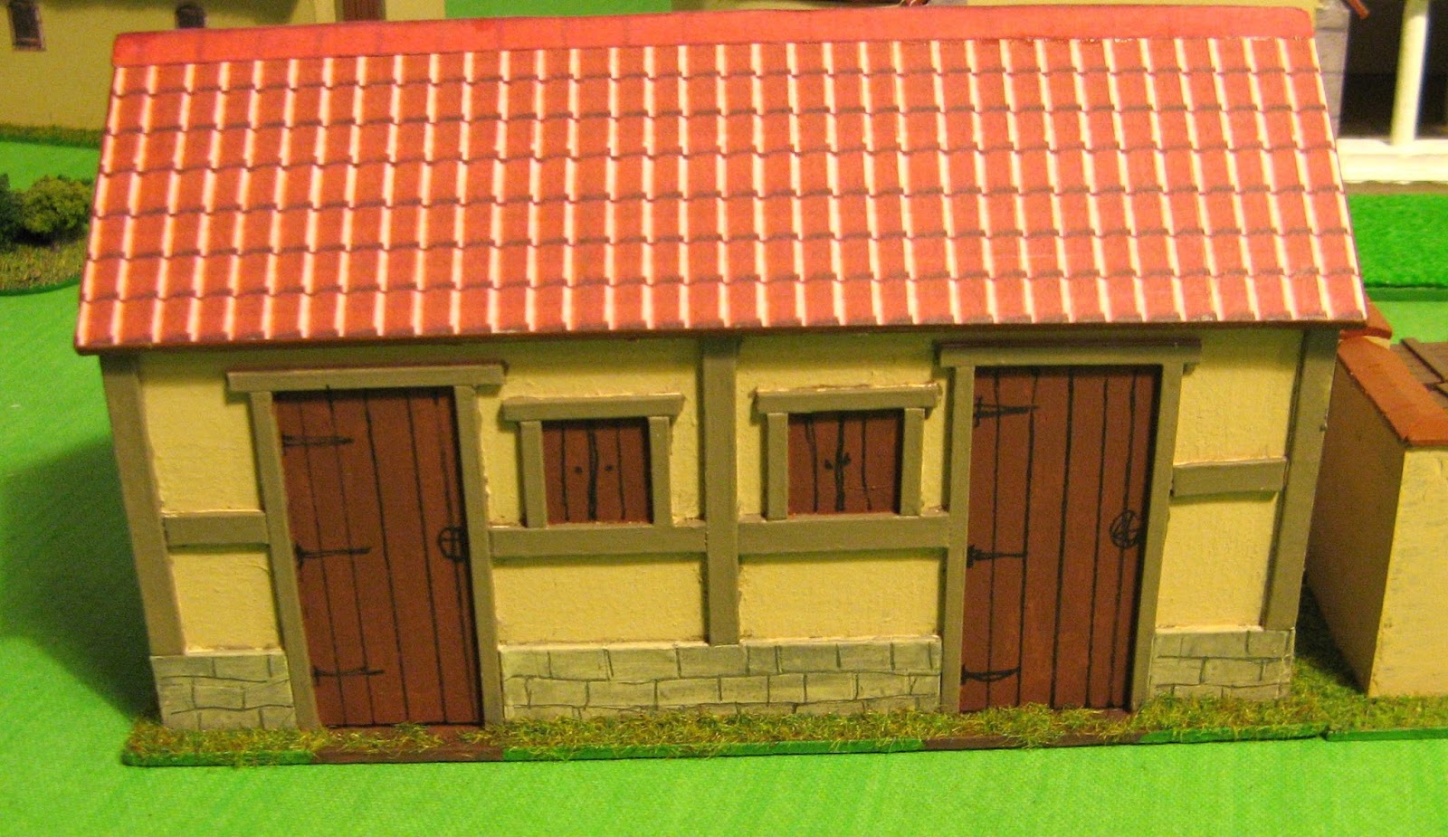 By Toutatis !: Couple of buildings (one Roman, one Generic)