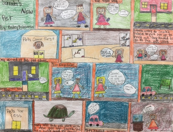 Mrs. Nhu's Oakdale Art Class: Comic Strips!