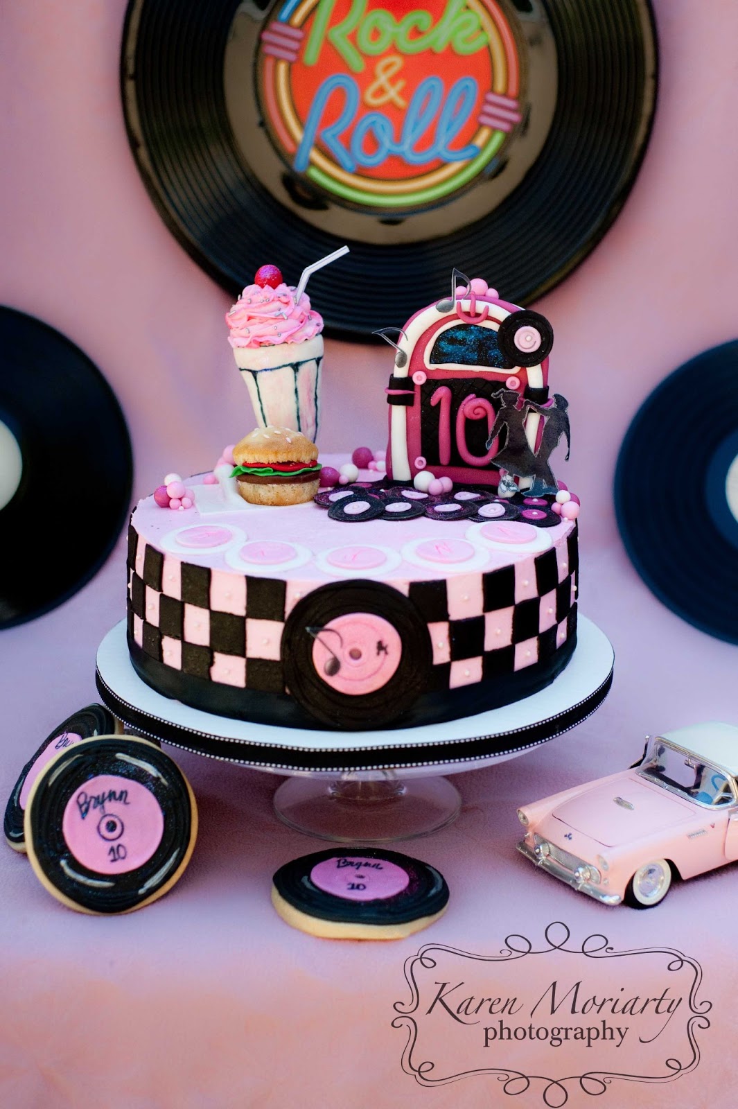 CupCakes e Bolos com o tema retro ~ Yes True Retro