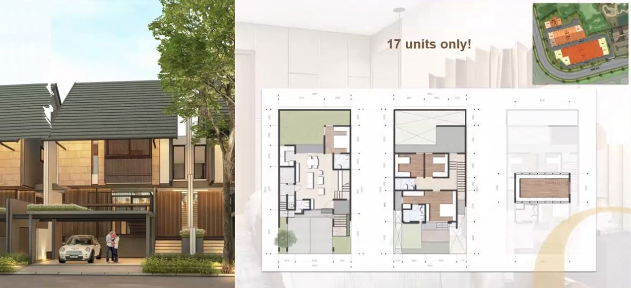 QUANTIS SIGNATURE BSD City - Cluster baru 42 Rumah, PROMO Rp 3,5M