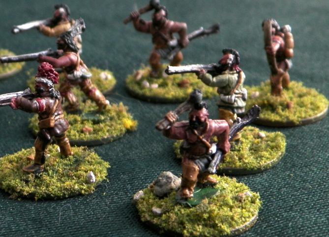 OvertheMountain Miniatures: SOLD: Painted 15mm indians FIW AWI 1812