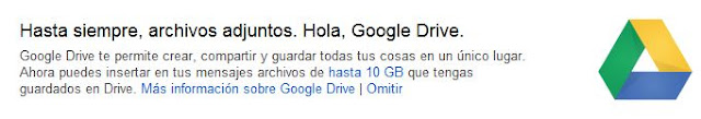 Envía hasta 10 GB de información con Google Drive