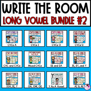 Practicing Phonics with Write the Room