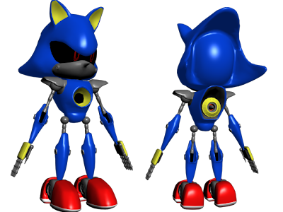 Other Work: 3D Model - Metal Sonic