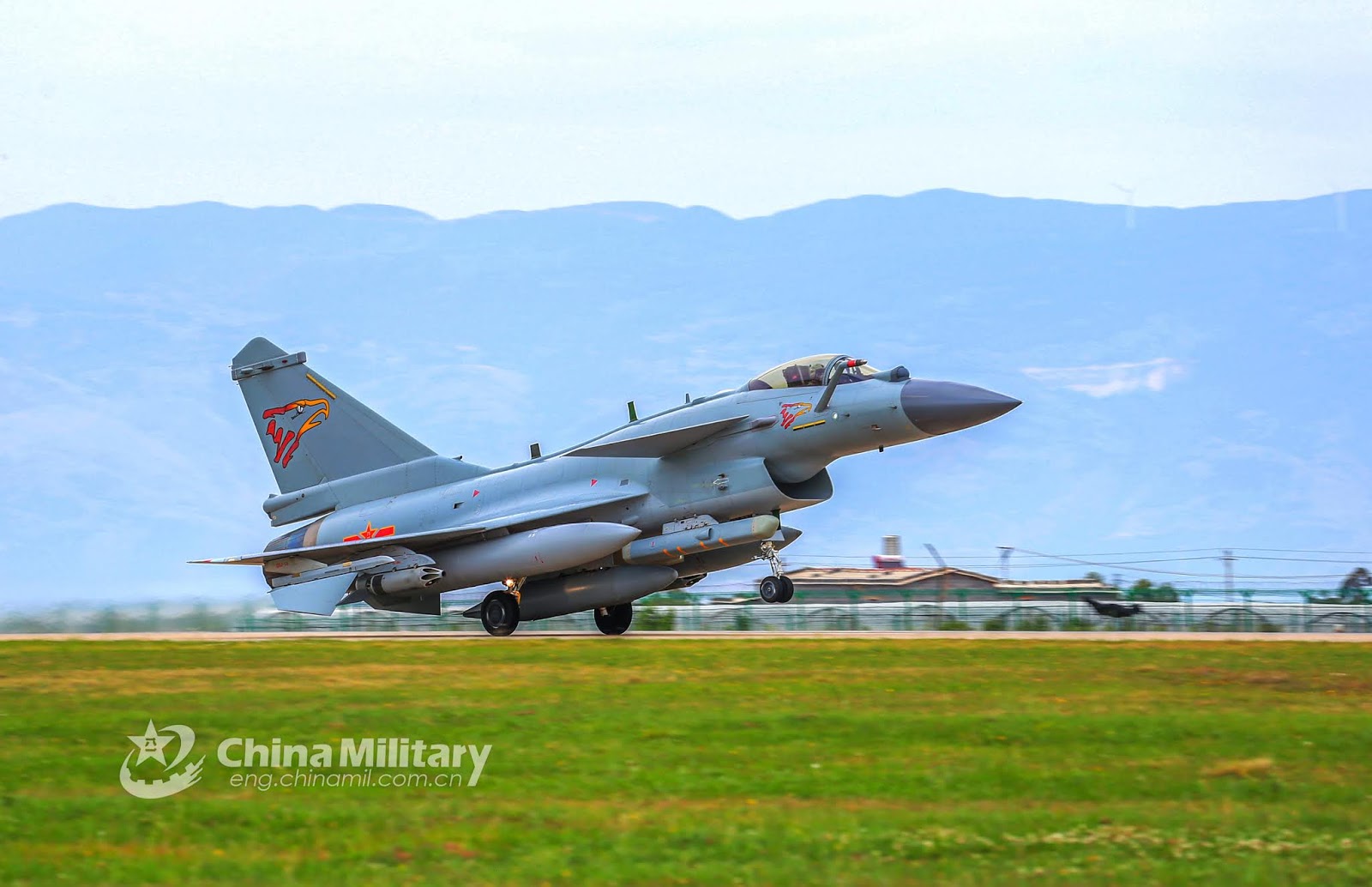 China Defense Blog: Poor J-7, now a ground target for J-10C