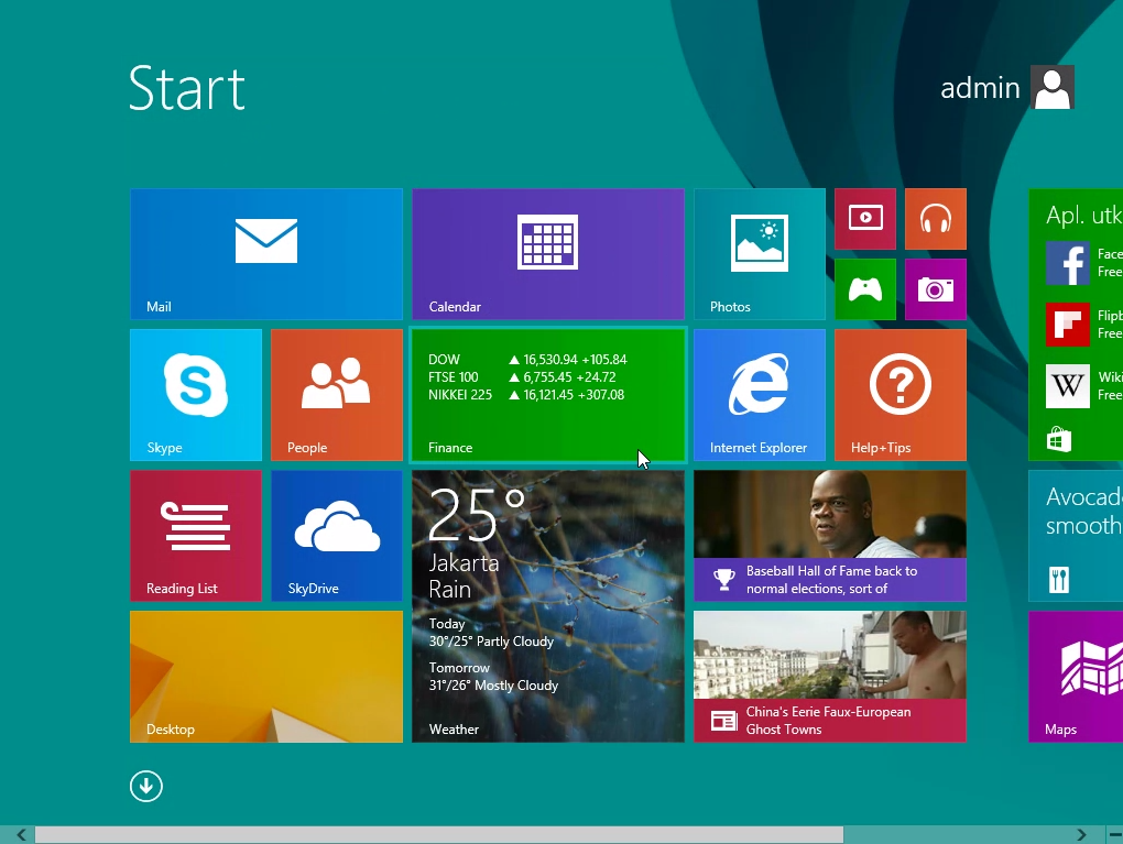 Personalisasi Awal Windows 8.1