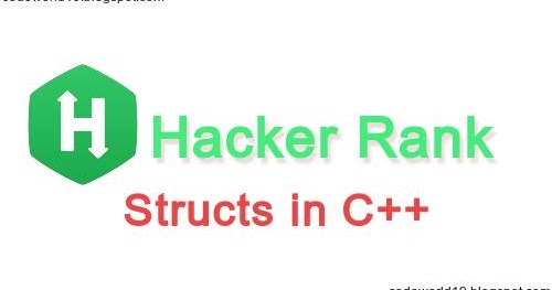Structs In C Hacker Rank Solution Codeworld19