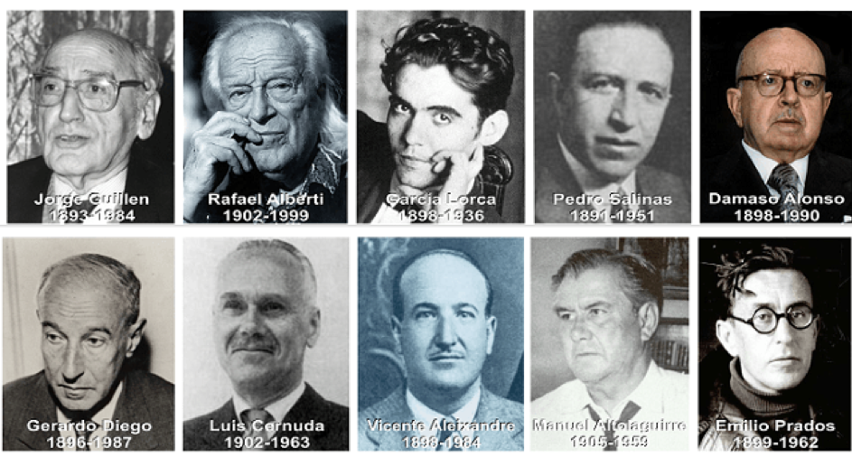 Literatura en español: Vanguardias del siglo XX: La generación del 27.