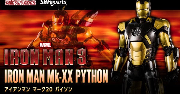 Iron Man 3 - S.H.Figuarts Iron Man MK XX Python (BANDAI SPIRITS)