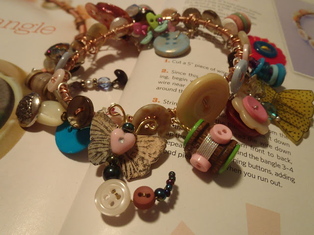 A Button Charm Swap Bracelet