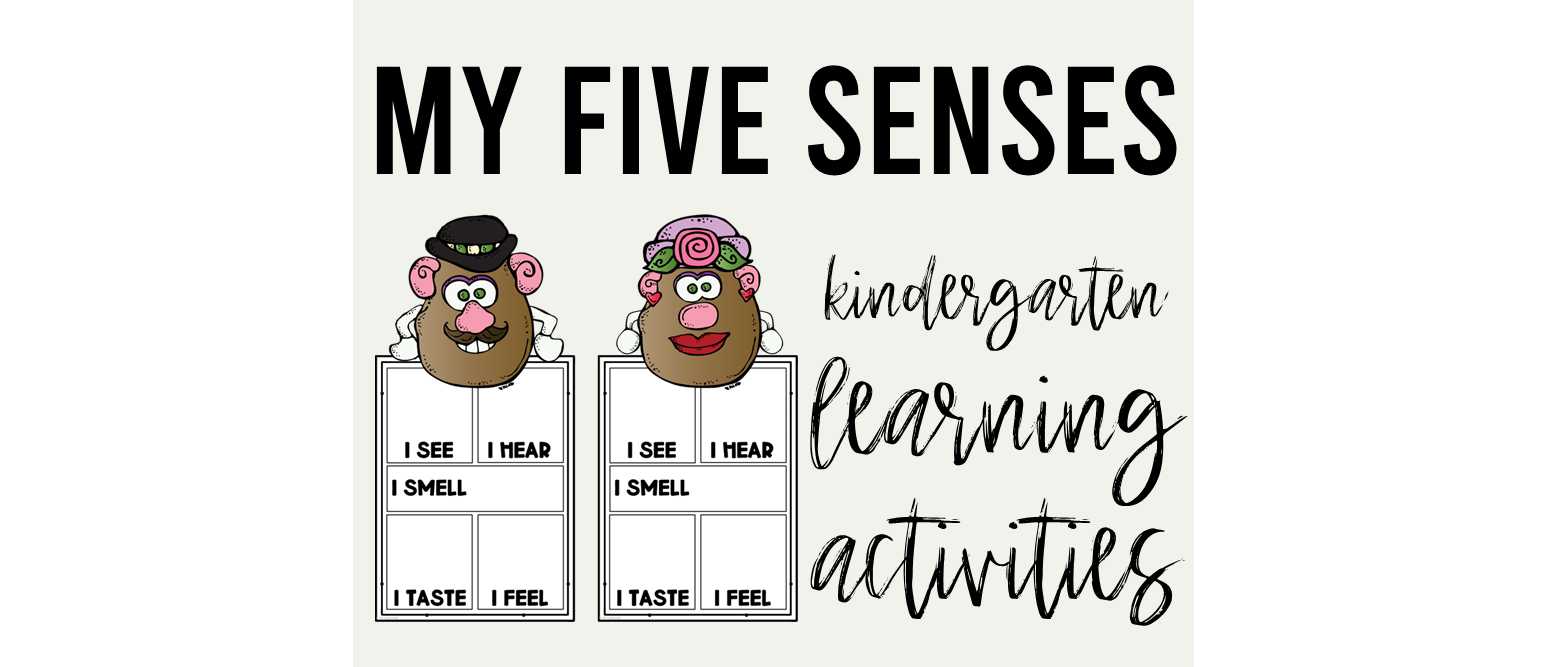 Five Senses Activities for Kindergarten {featuring Mr. Potato Head ...