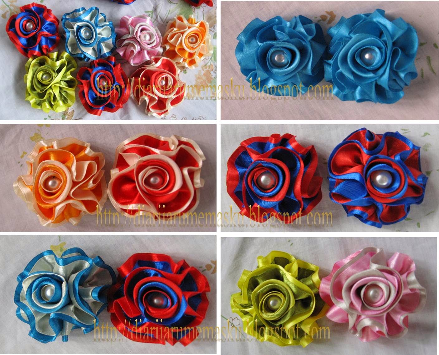 Pin Brooch Bunga Reben
