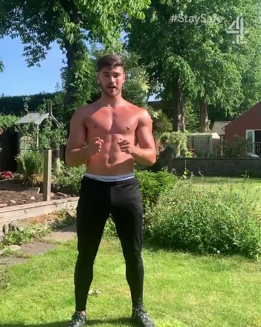 Hollyoaks off the Charts: Owen Warner Workout (Hollyoaks) ScreenShots