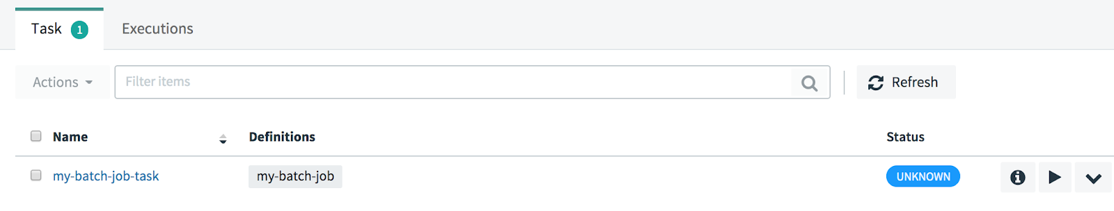 Spring batch job with Spring cloud data flow server