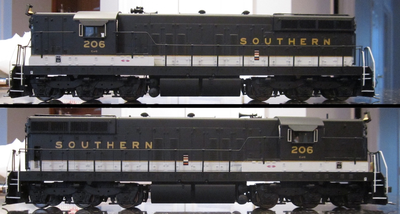 David's O Scale Blog: 2R O-scale Southern SD9 by Sunset Models Review ...