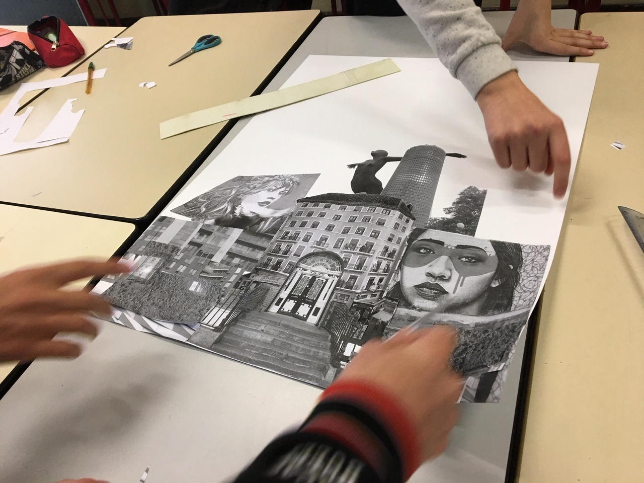 Projet Street Art Des 4e3 Et 4e4 Murs Murs De La Ville