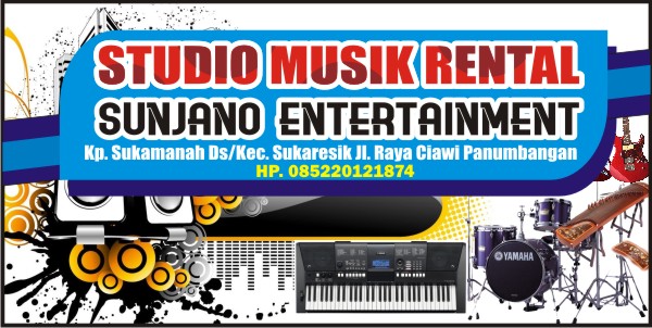 Download Contoh Spanduk Entertainment Format CDR - KARYAKU