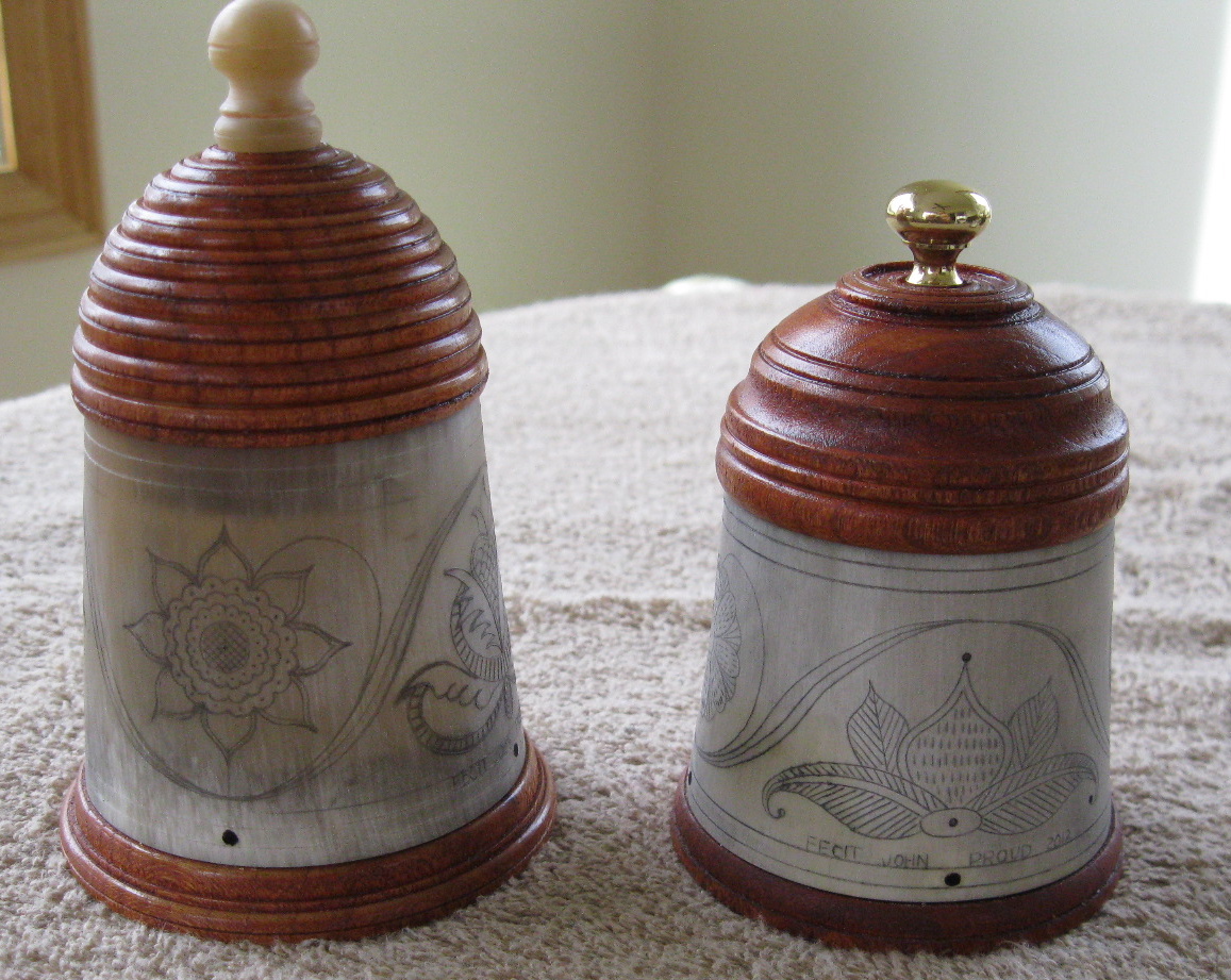 Contemporary Makers: Horn Boxes by John Proud