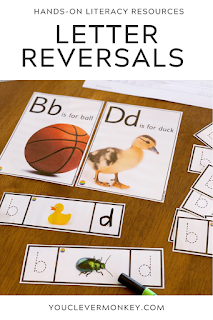 HOW TO HELP WITH LETTER CONFUSION | you clever monkey