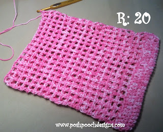 Posh Pooch Designs : Small Mesh Drawstring Bag Crochet Pattern | Posh ...