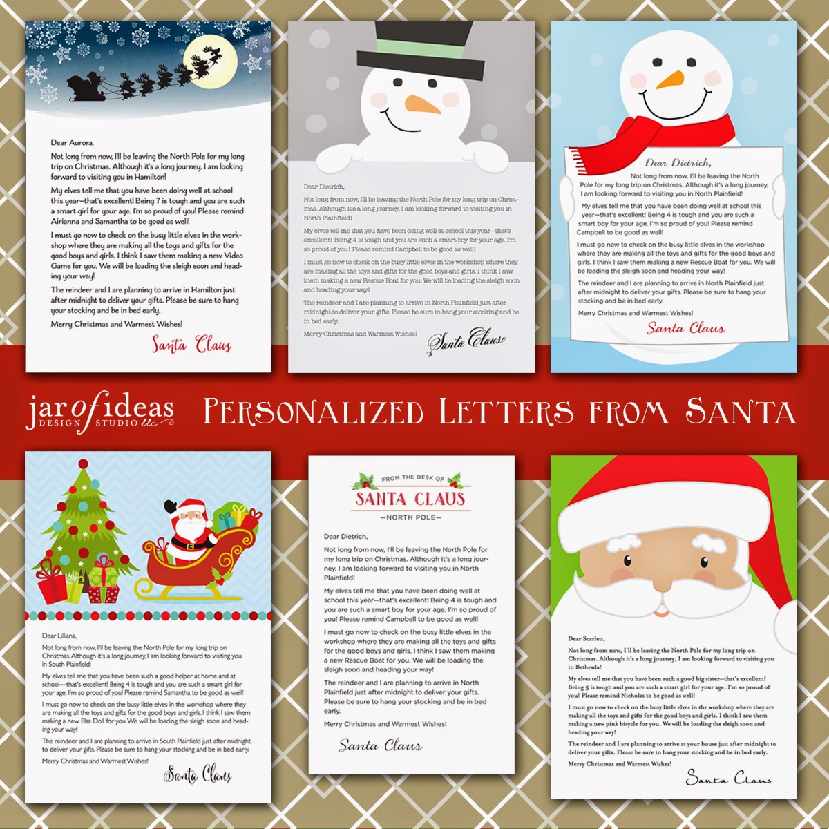 Jar of Ideas: Letters from Santa