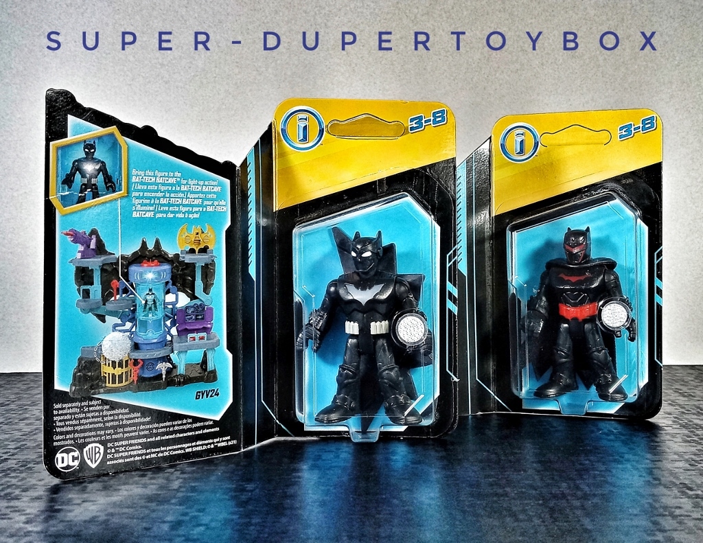 Super-DuperToyBox: Imaginext Batwing and Apokolips Armor Batman (Bat-Tech)