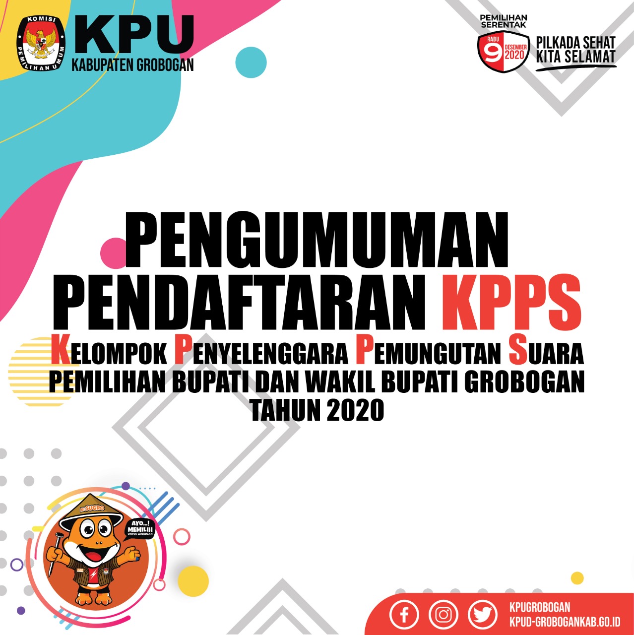 Pendaftaran KPPS sudah dimulai - PPK Pulokulon