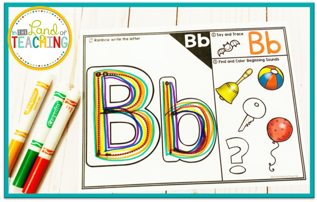Rainbow Writing: What is it and how does it help? | In the Land of Teaching