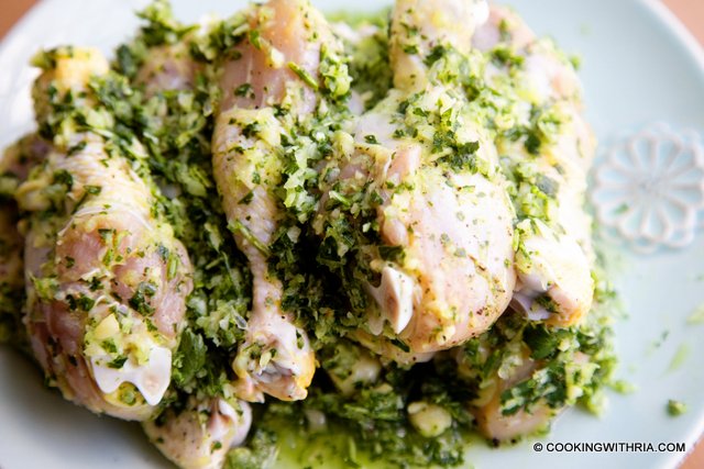 Ria's Healthy Grilled Chicken Legs