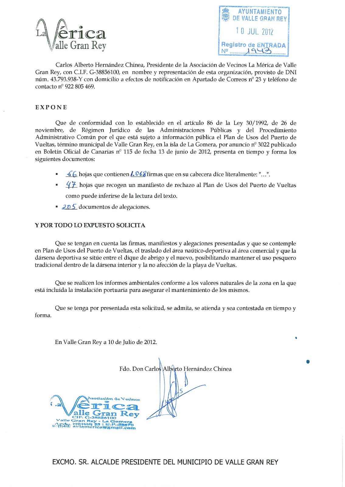 Actualidad: Expone y solicita......