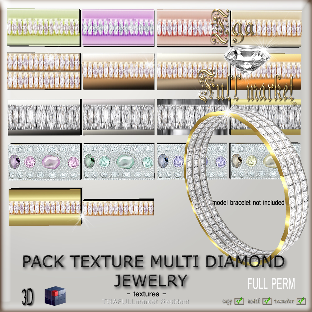 * SCULPT JEWELRY and MORE *: Pack Textures Jewelry