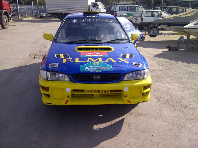 WAK MOTORS: Subaru GC8 STI Prodrive Rally (Blue & Yellow) Toofail Dalal