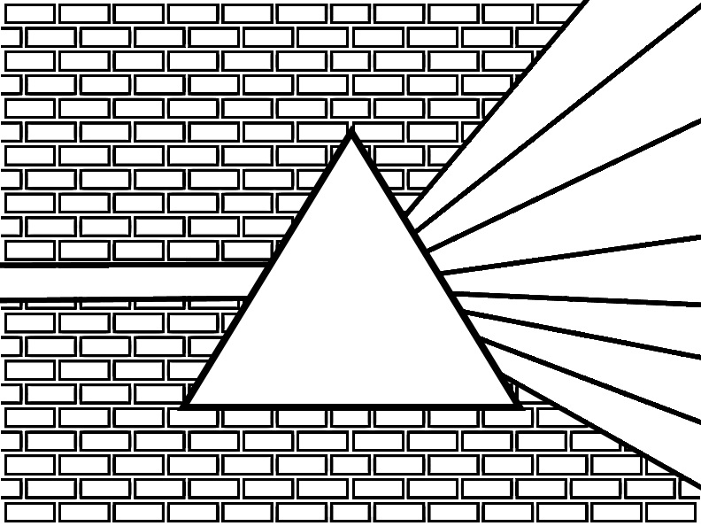 Pink Floyd Logo Coloring Pages Sketch Coloring Page