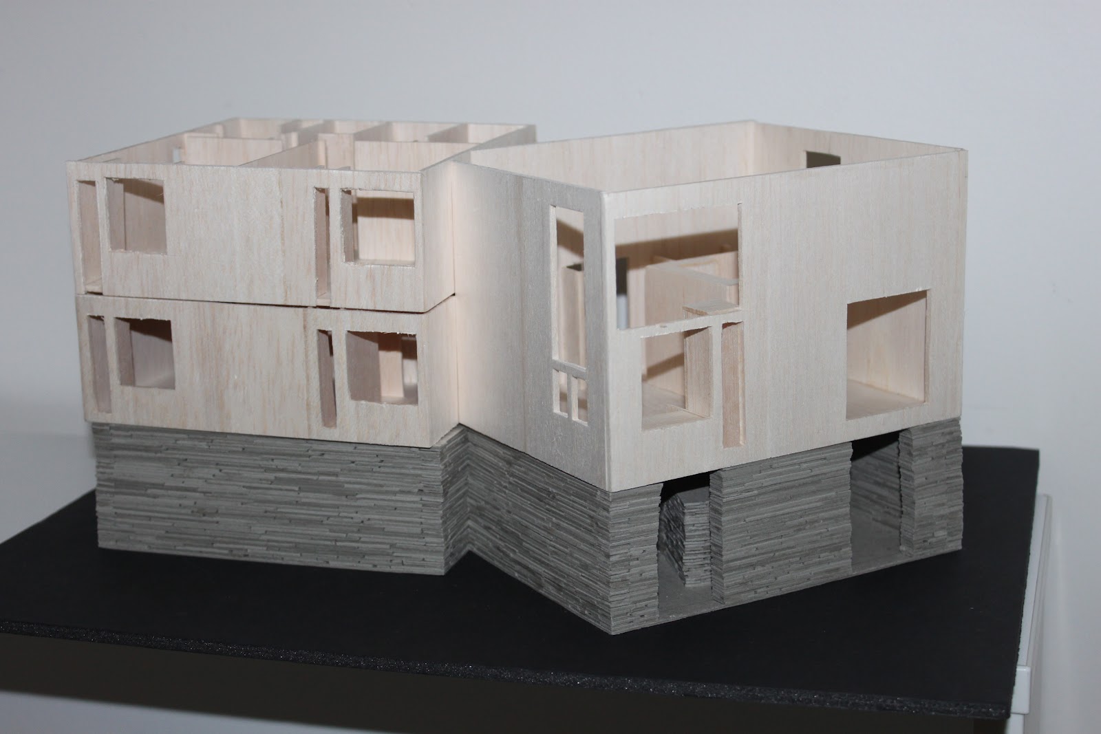 Architectural Communications - Jonathan Yip: Fisher House - Detail Model