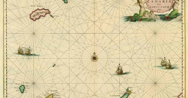 CARTOGRAFÍA HISTÓRICA DE MACARONÉSIA: CANARIAS Y MADEIRA, BLAEU, 1664